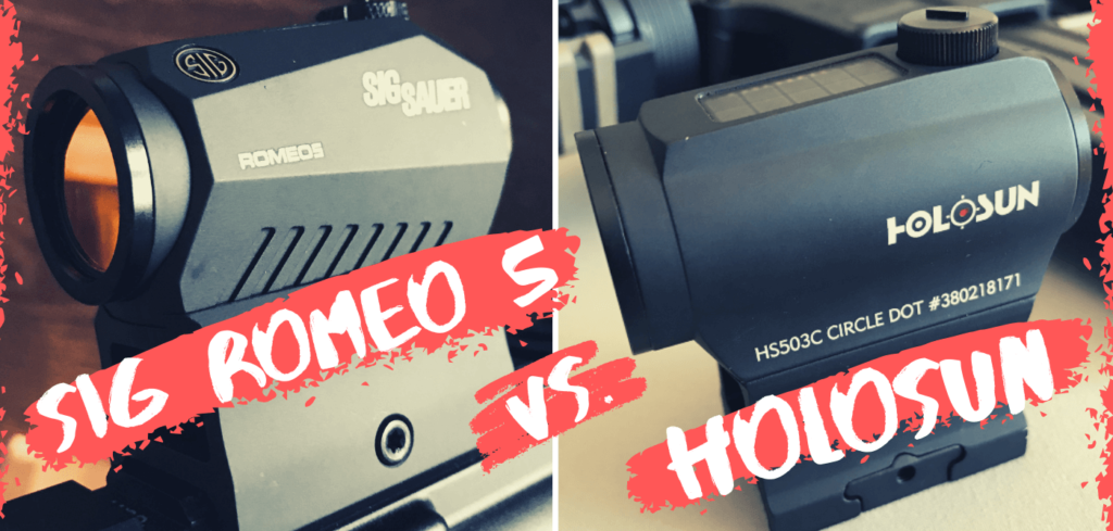 Sig Romeo5 Vs Holosun 503c [Which Red Dot Wins?] - Red Dot Shooters